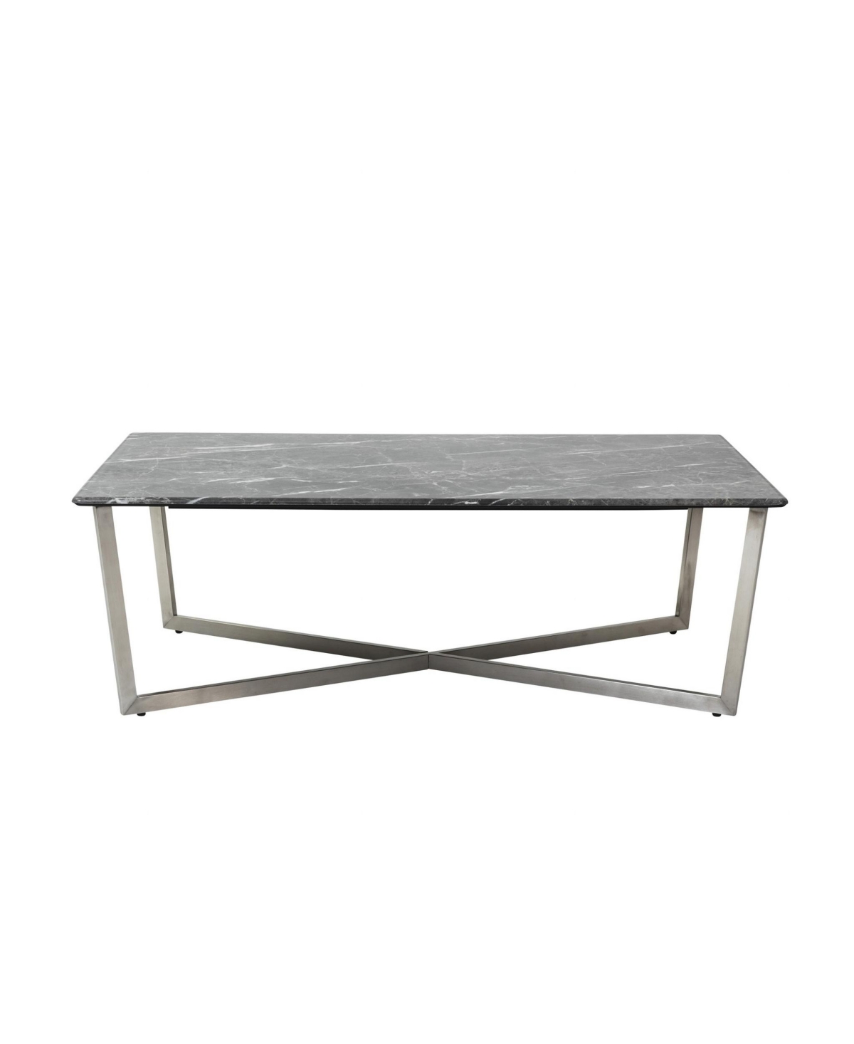 Click here for Faux Marble Rectangular Coffee Table for Modern Li... prices