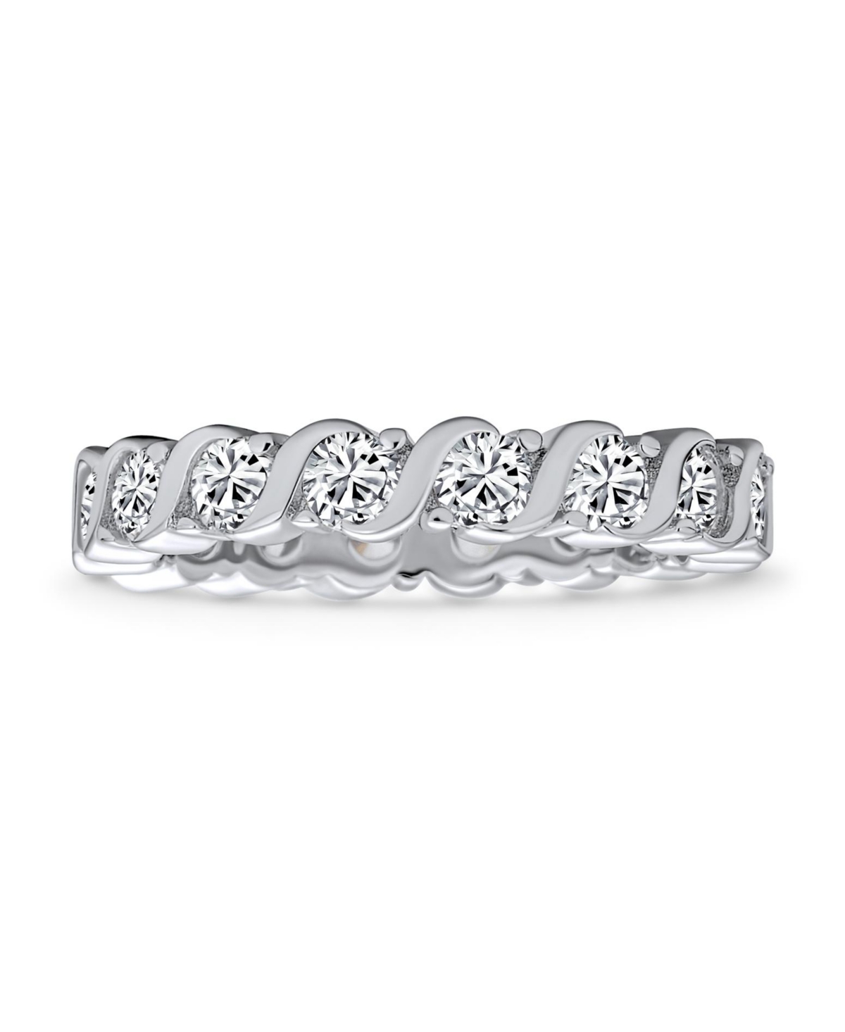 Click here for Bling Jewelry Cubic Zirconia Stackable Cz Eternity... prices