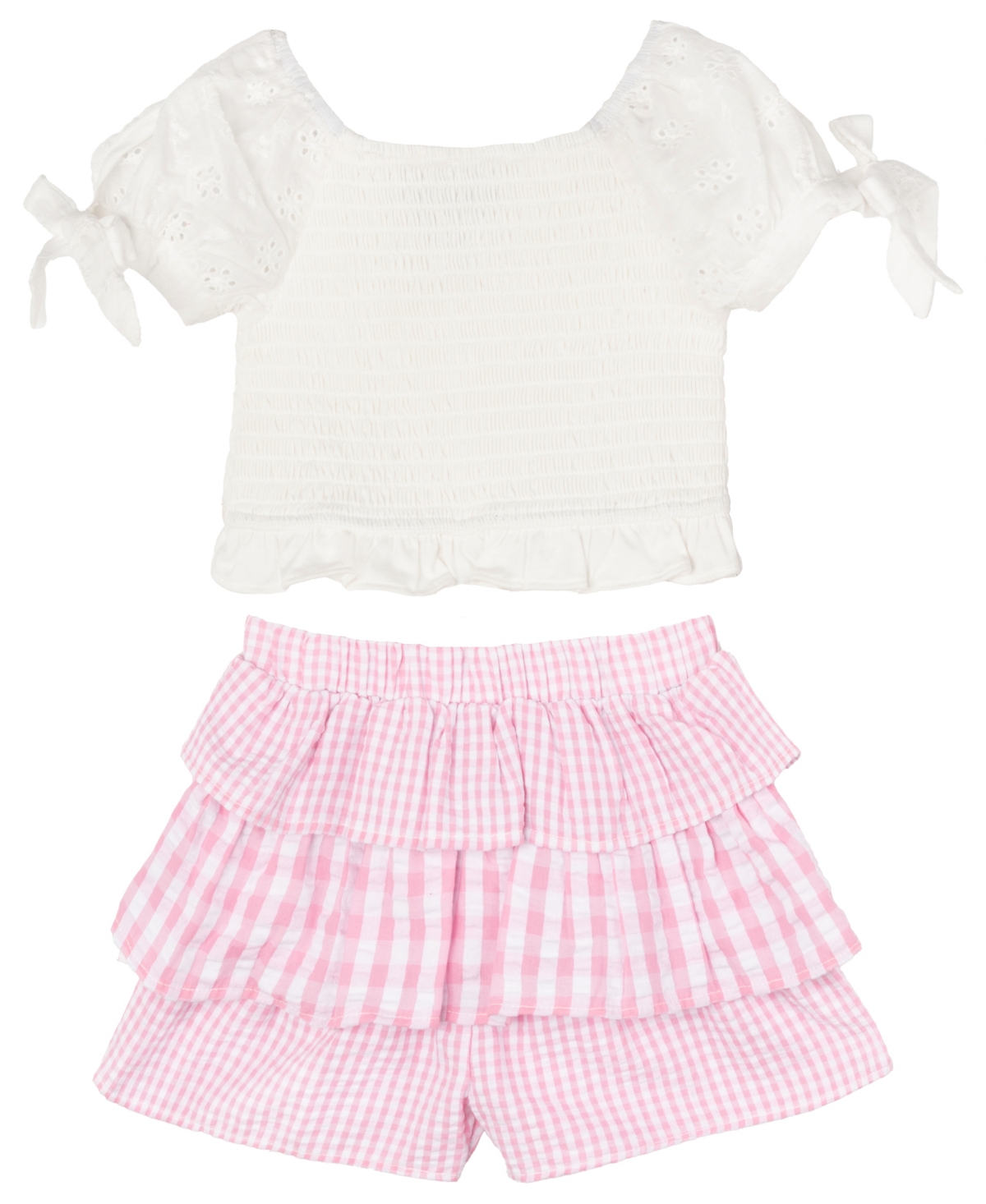 Click here for Rare Editions Baby Girls 2-Piece Puff Sleeves and... prices