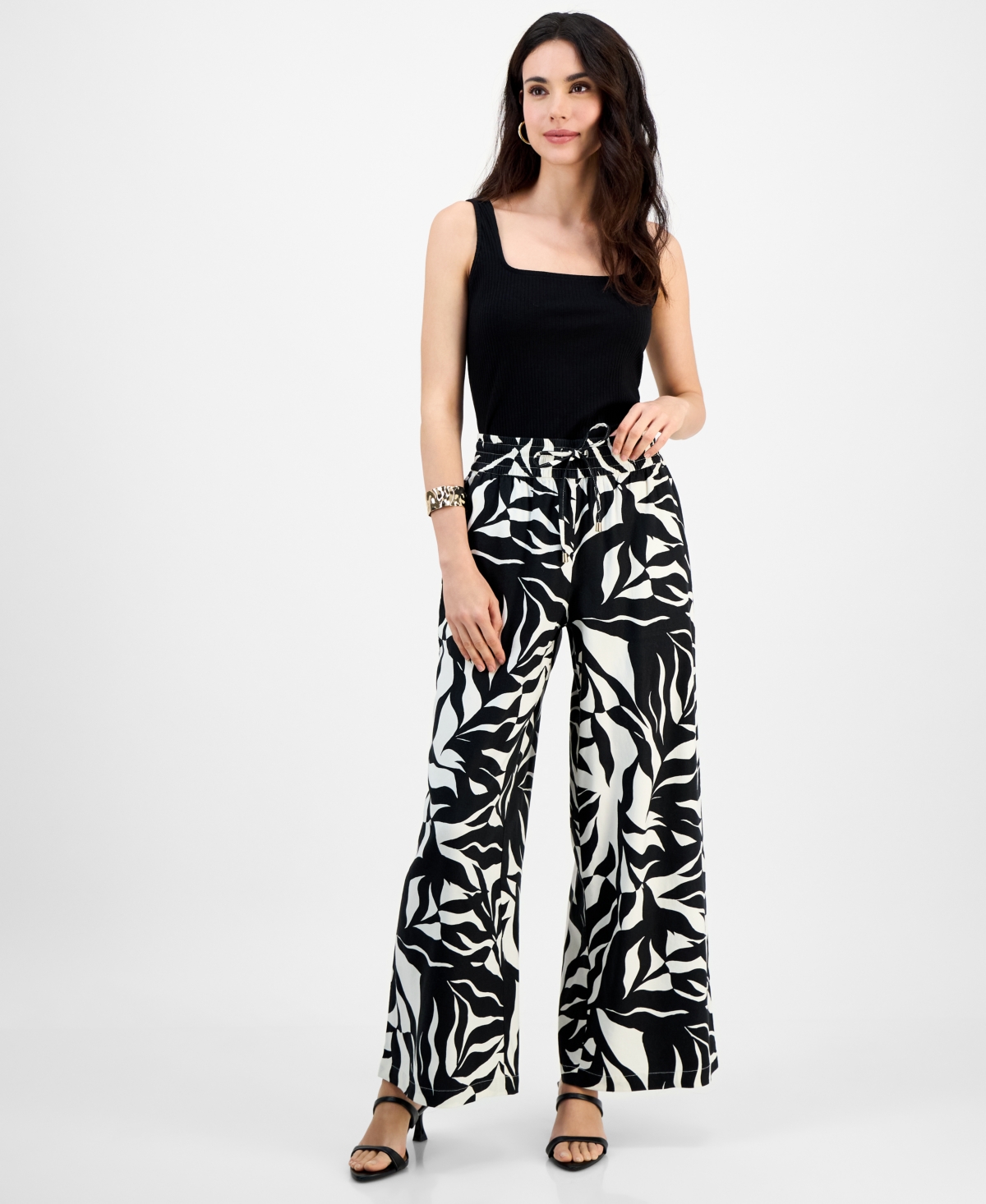 Click here for I.n.c. International Concepts Petite Printed Linen... prices