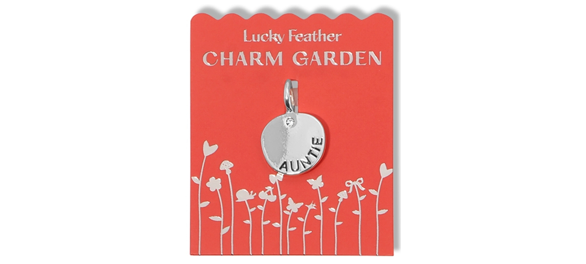 Click here for Lucky Feather Charm Garden - Silver - Auntie prices