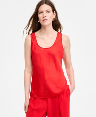 Bar III Women's Satin Tank Top, Exclusively at Macy's - Macy's