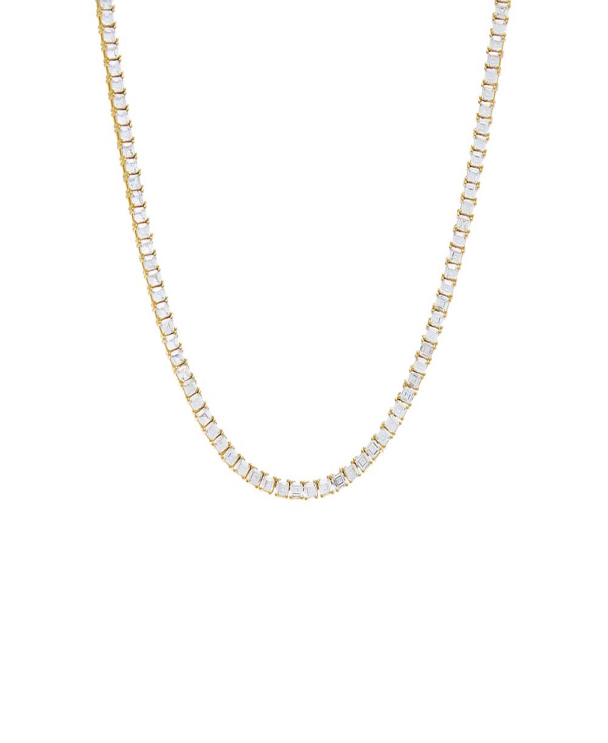 Click here for By Adina Eden Cubic Zirconia Princess Cut Tennis N... prices