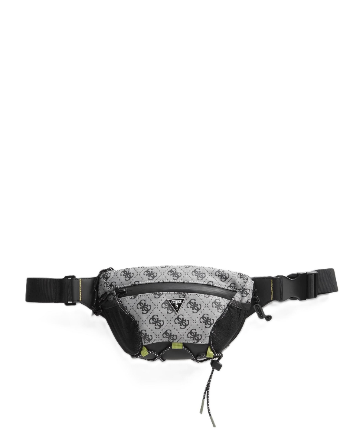 Click here for Guess Mens Trento Multifunctional Bum Bag - Gray prices