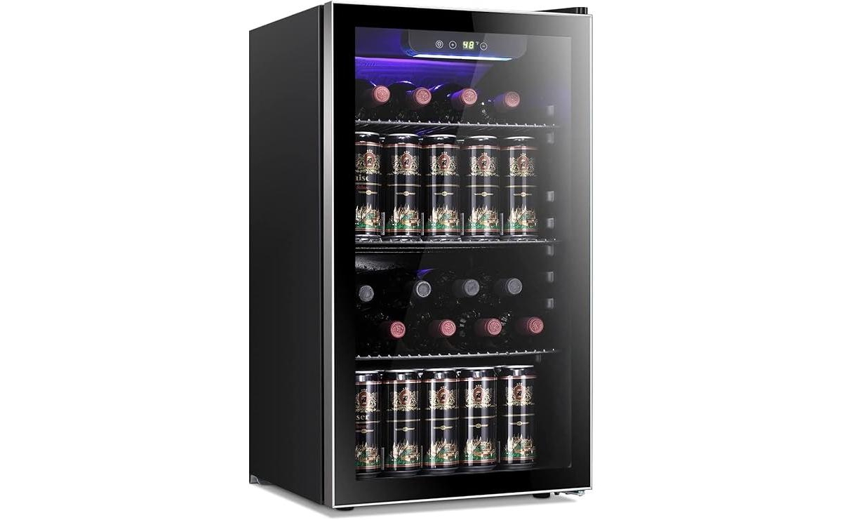 Click here for Zafro 26-Bottle Wine Cooler  130-Can Beverage Frid... prices