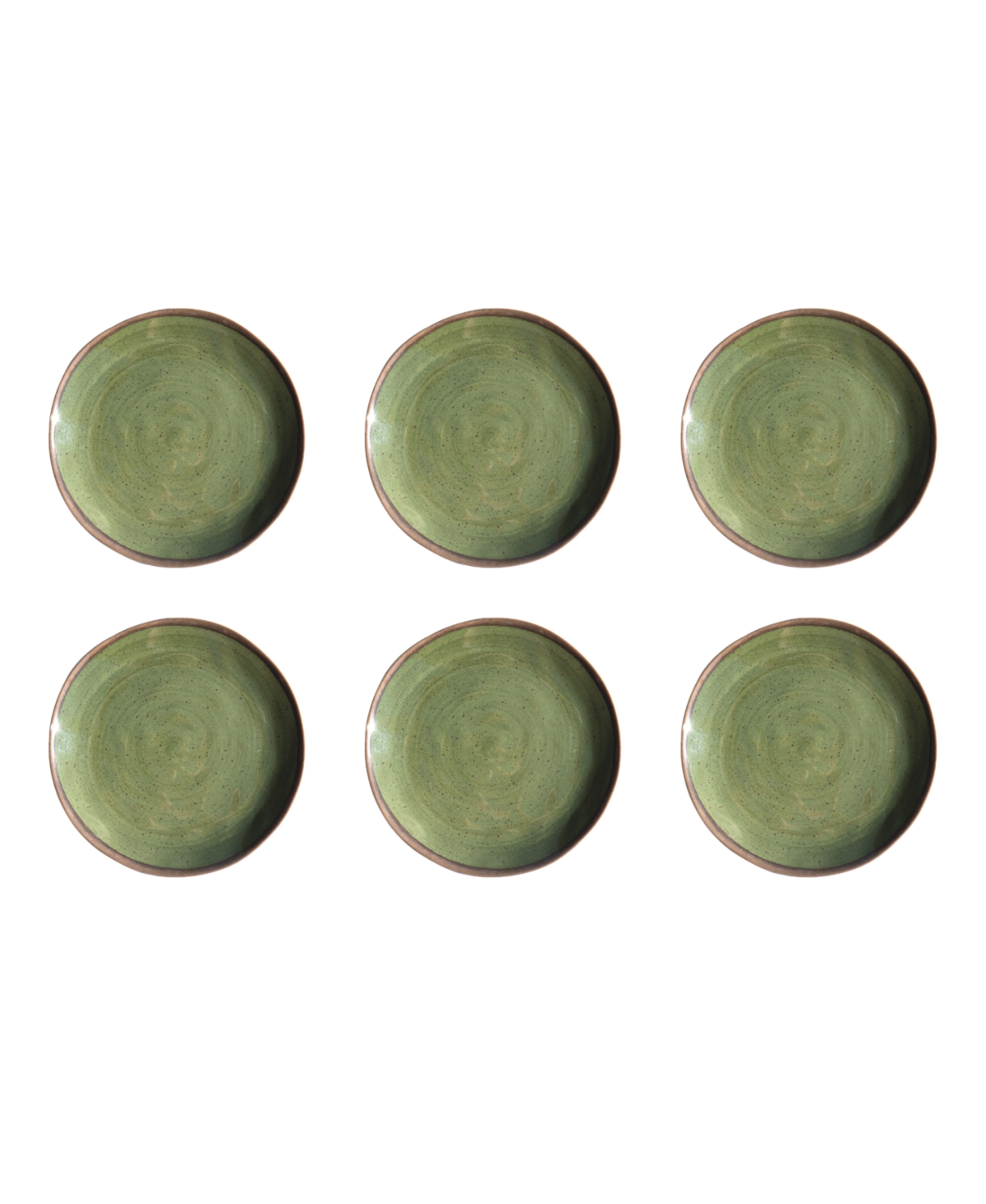 Click here for Abode Homewares Retreat Pottery 6-Pc. Salad Plates... prices