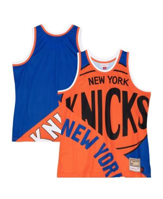 Mitchell & Ness Men's Blue New York Knicks Big Face 5.0 Fashion Tank ...