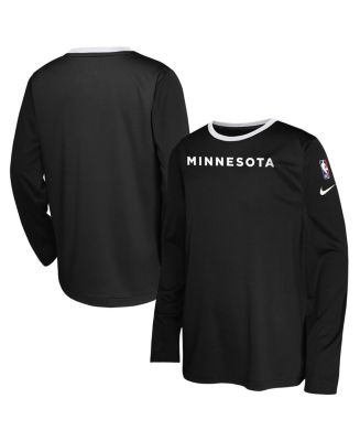 Nike Big Boys and Girls Black Minnesota Timberwolves 2024/25 City ...