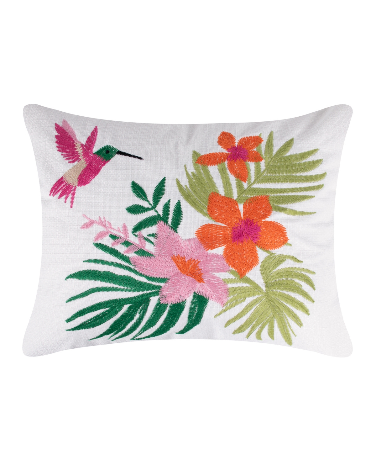 Click here for Levtex Hummingbird Grove Crewel Stitch Floral Deco... prices