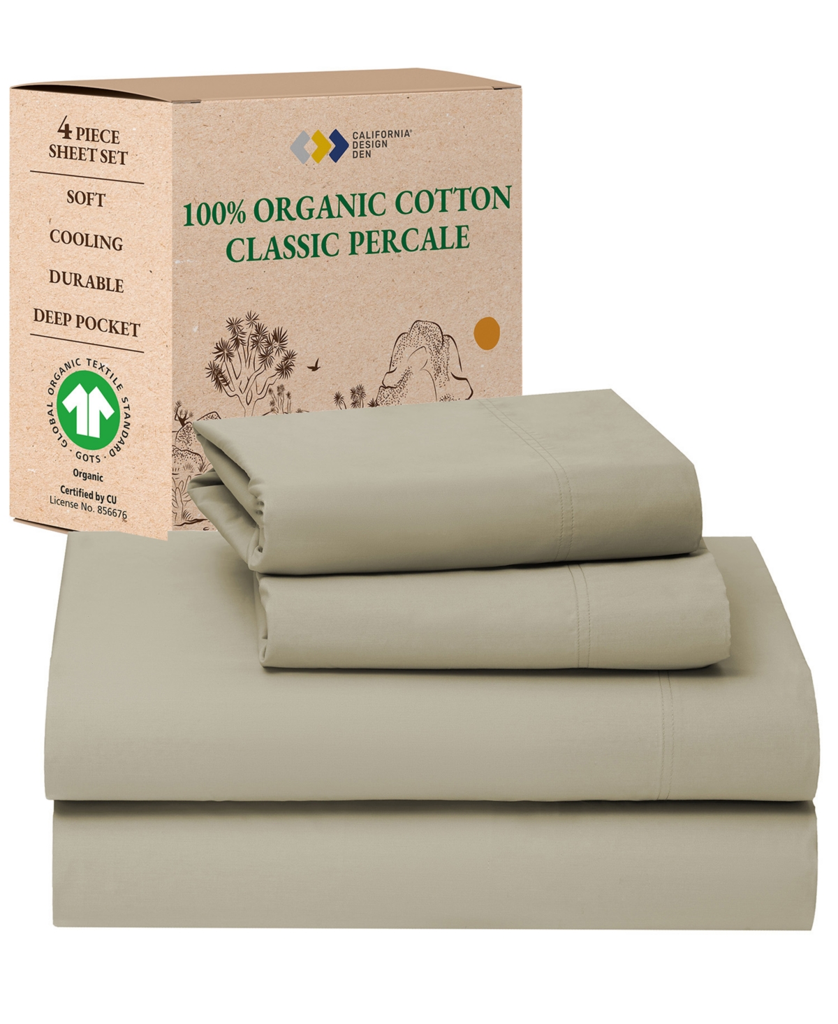 Click here for Sheets Set  Authentic 100 Organic Cotton Percale... prices