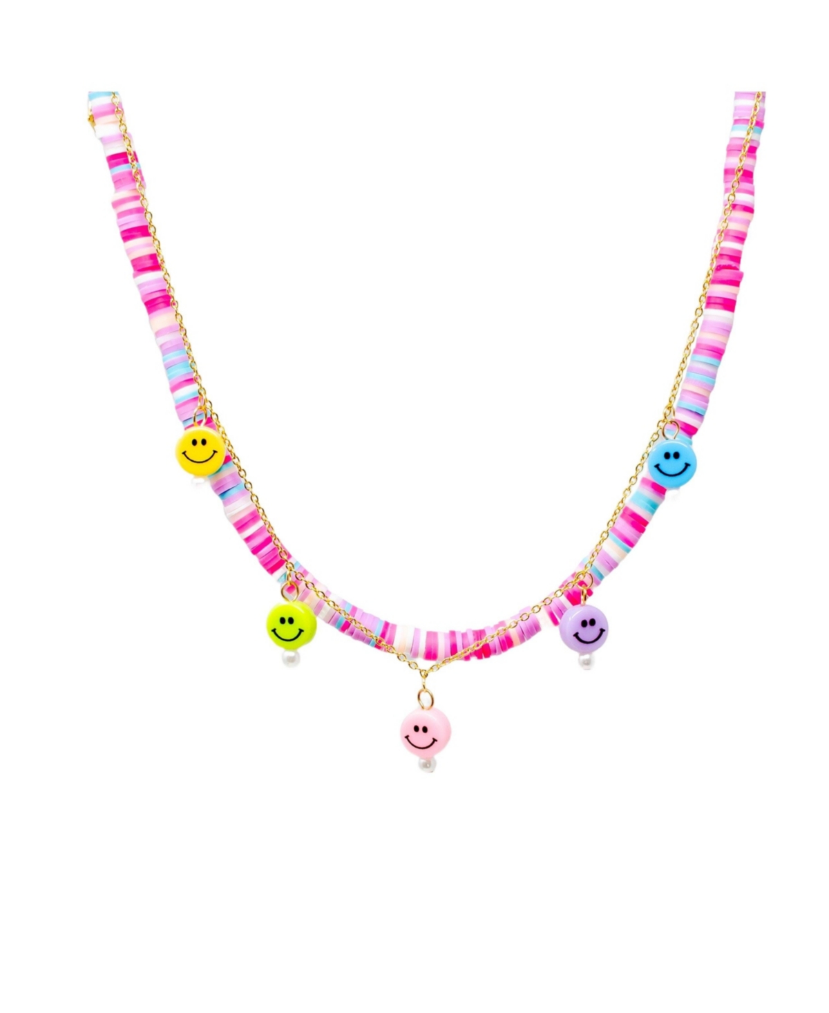 Click here for Zomi Gems Girls Colorful Disk Necklace & Charm Duo... prices