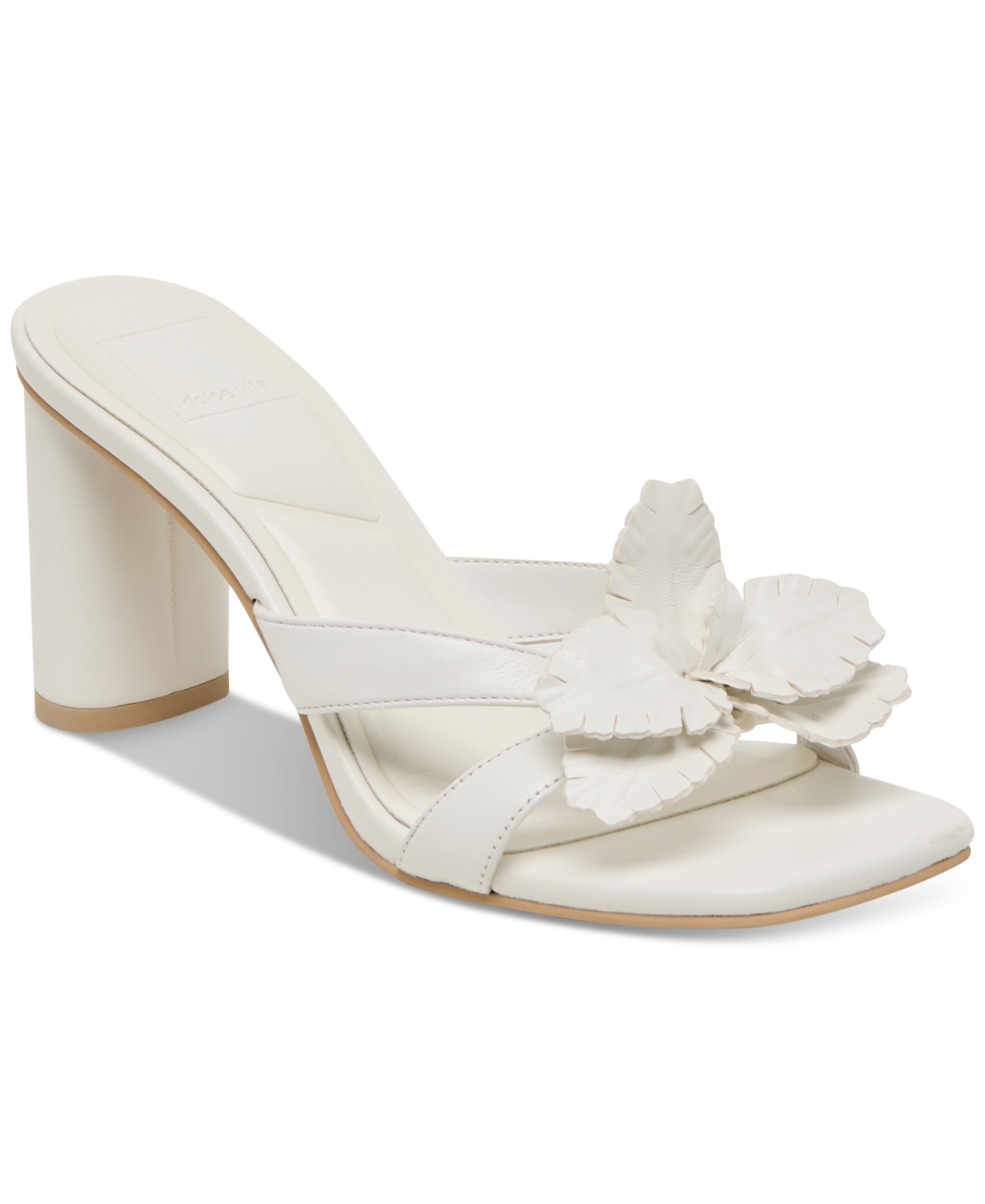 Click here for Dolce Vita Womens Nikil Flower Slip-On High Heel D... prices