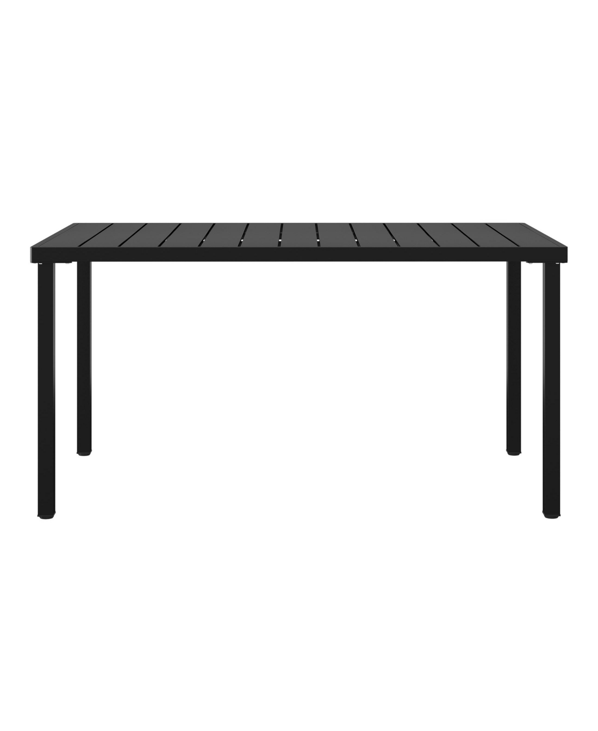 Click here for 59 Iron Metal Outdoor Rectangular Patio Dining Tab... prices