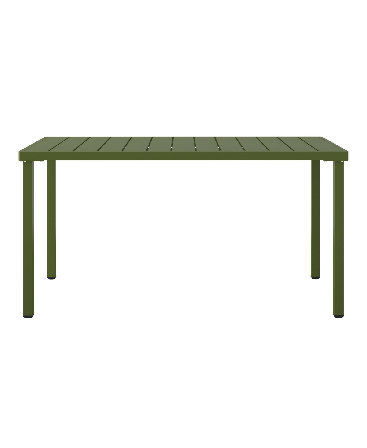 Click here for 59 Iron Metal Outdoor Rectangular Patio Dining Tab... prices