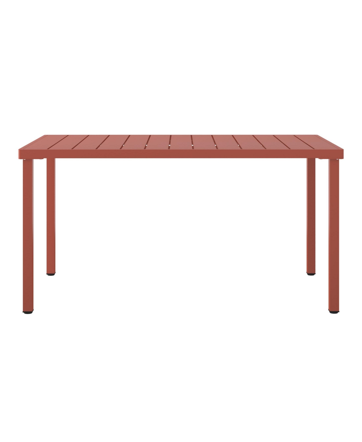 Click here for 59 Iron Metal Outdoor Rectangular Patio Dining Tab... prices