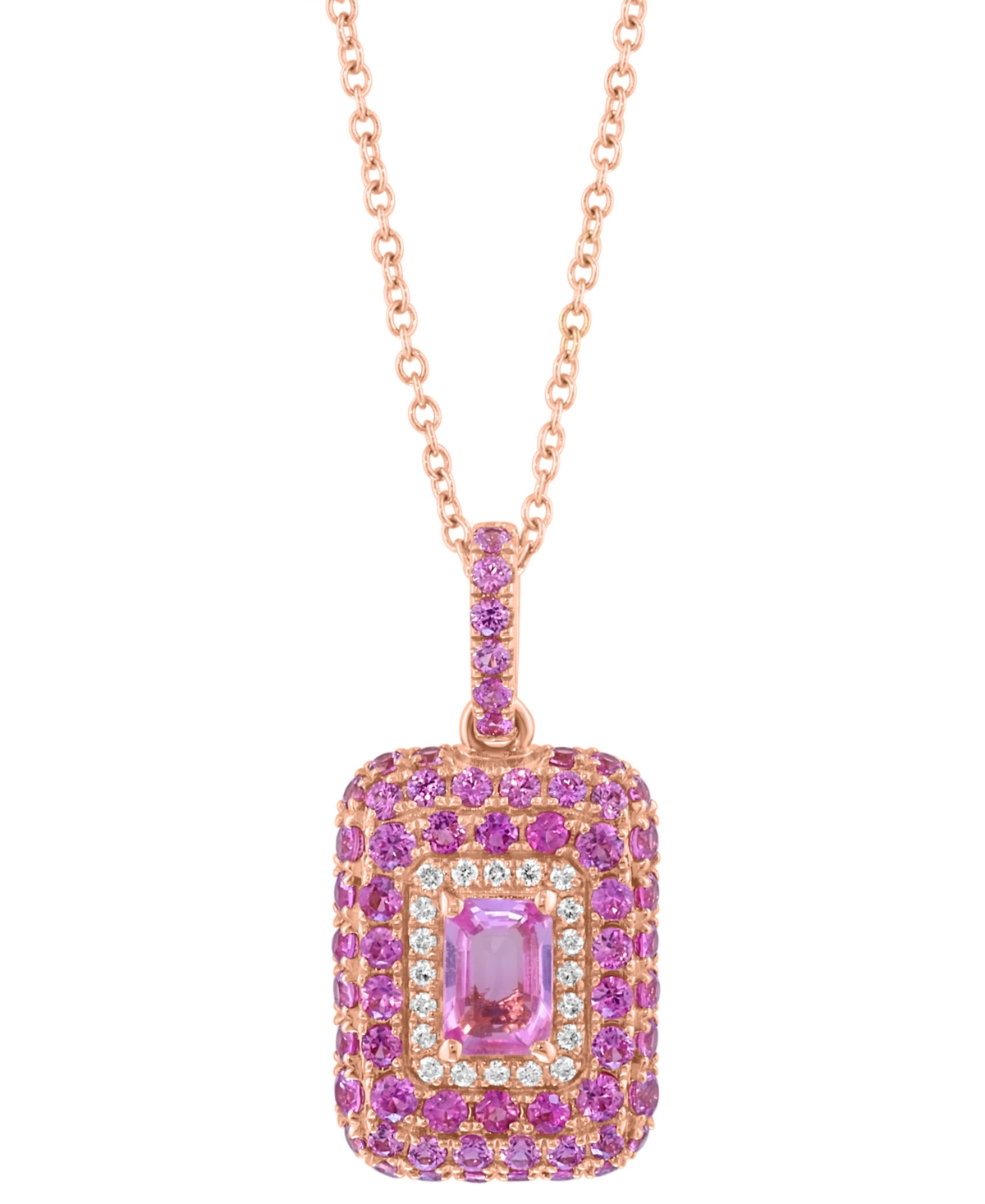 Click here for Effy Pink Sapphire (1-7/8 ct. t.w.) & Diamond (1/1... prices
