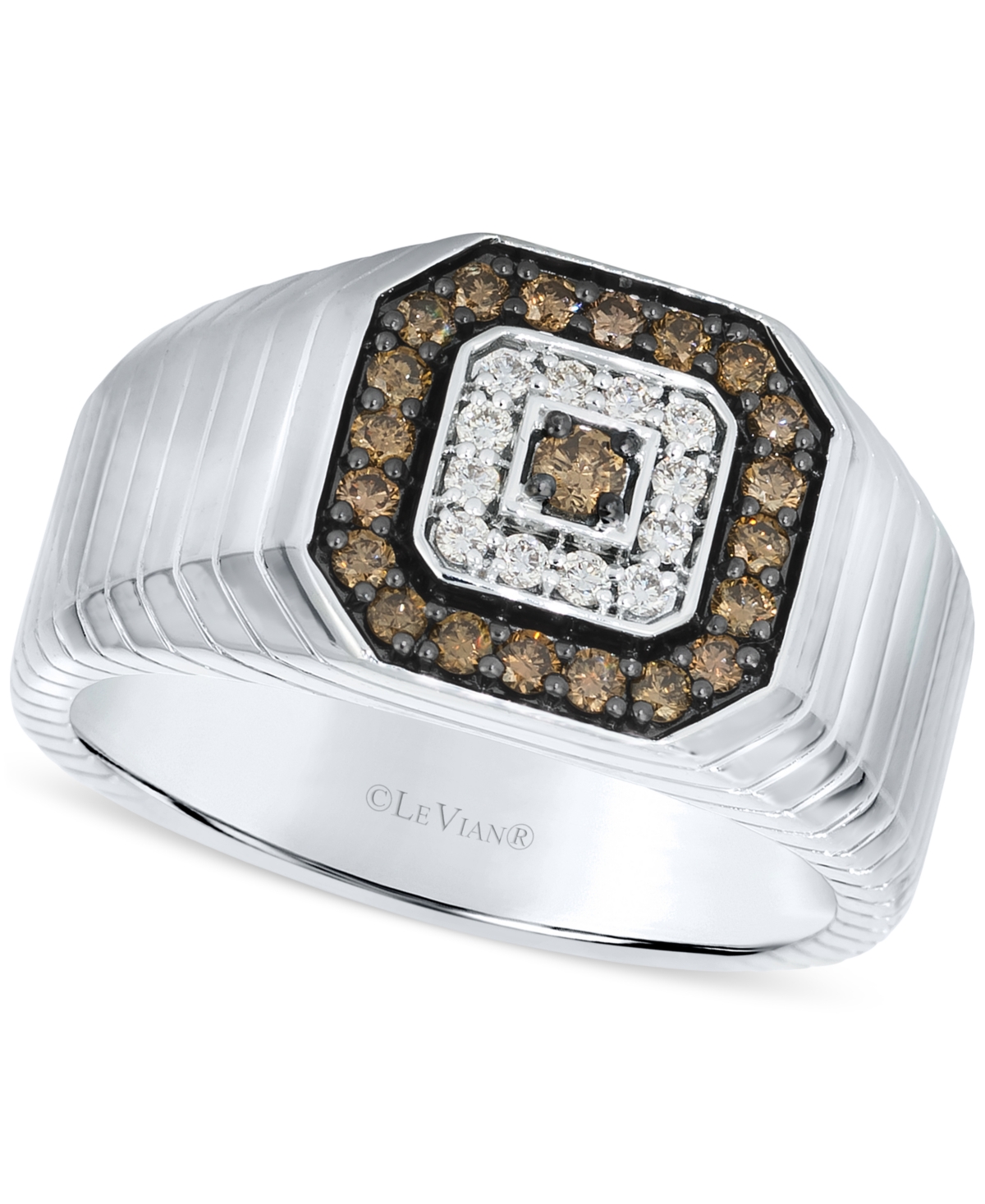 Click here for Le Vian Chocolatier Mens Chocolate Diamond & Vanil... prices