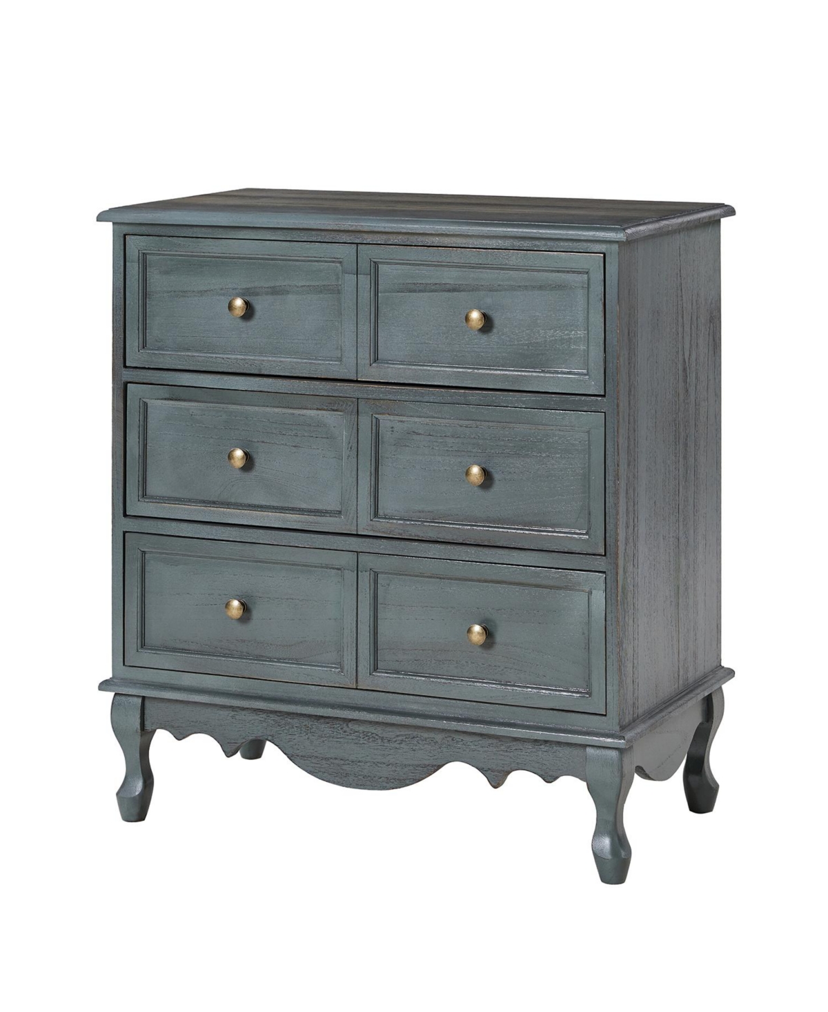Click here for Hippe 32 Height 3 - Drawer Bedside Table with Soli... prices