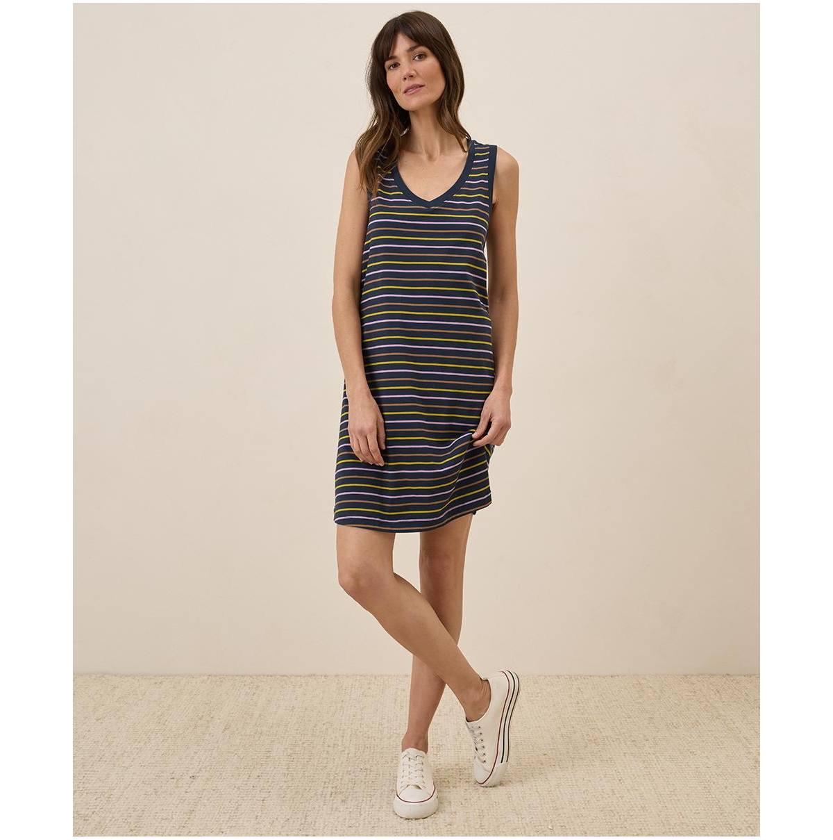 Click here for Pact Womens Organic Cotton Softspun A-Line Tank Dr... prices