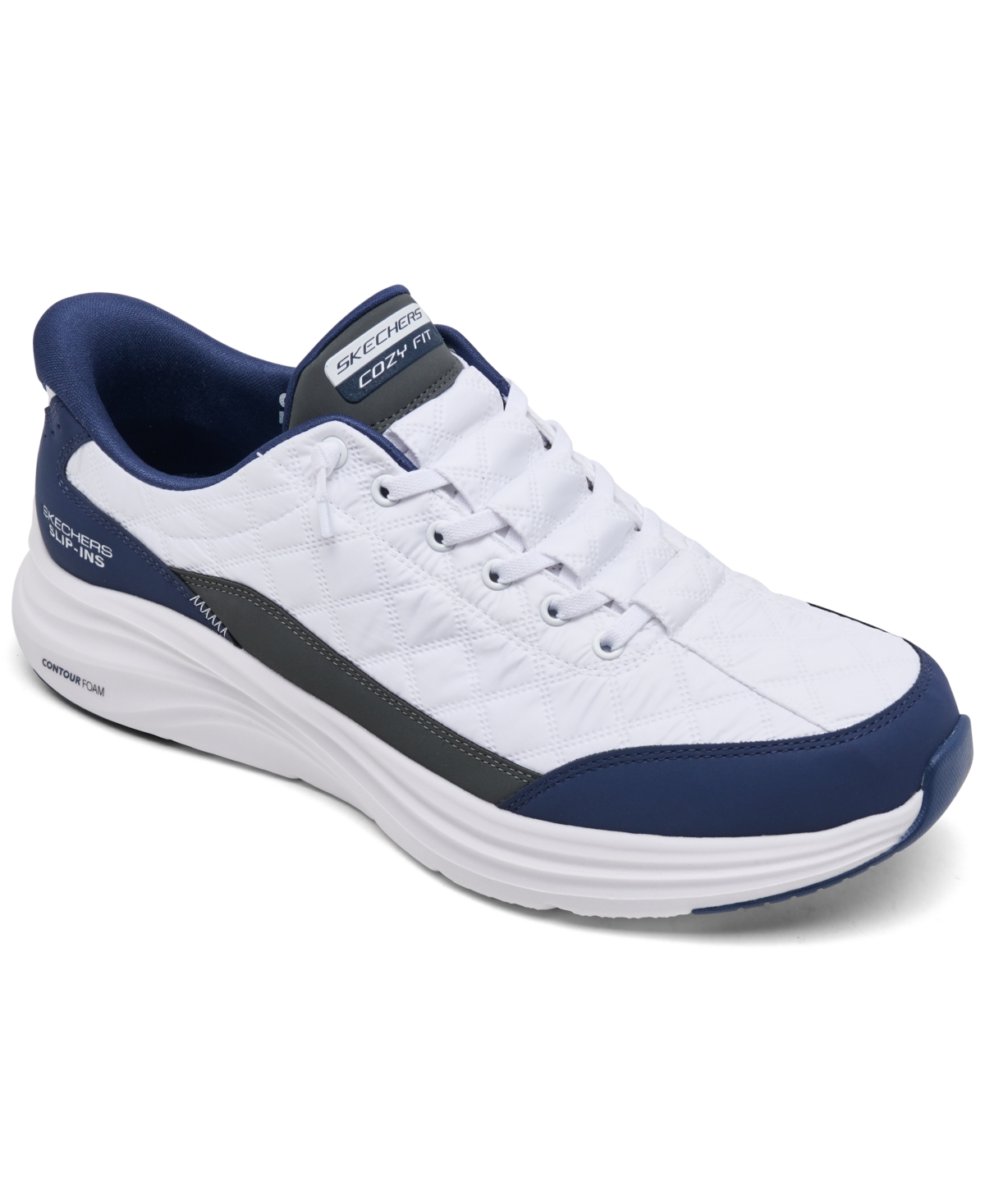 Click here for Skechers Mens Slip-ins: Contour Foam - Cozy Fit Wa... prices