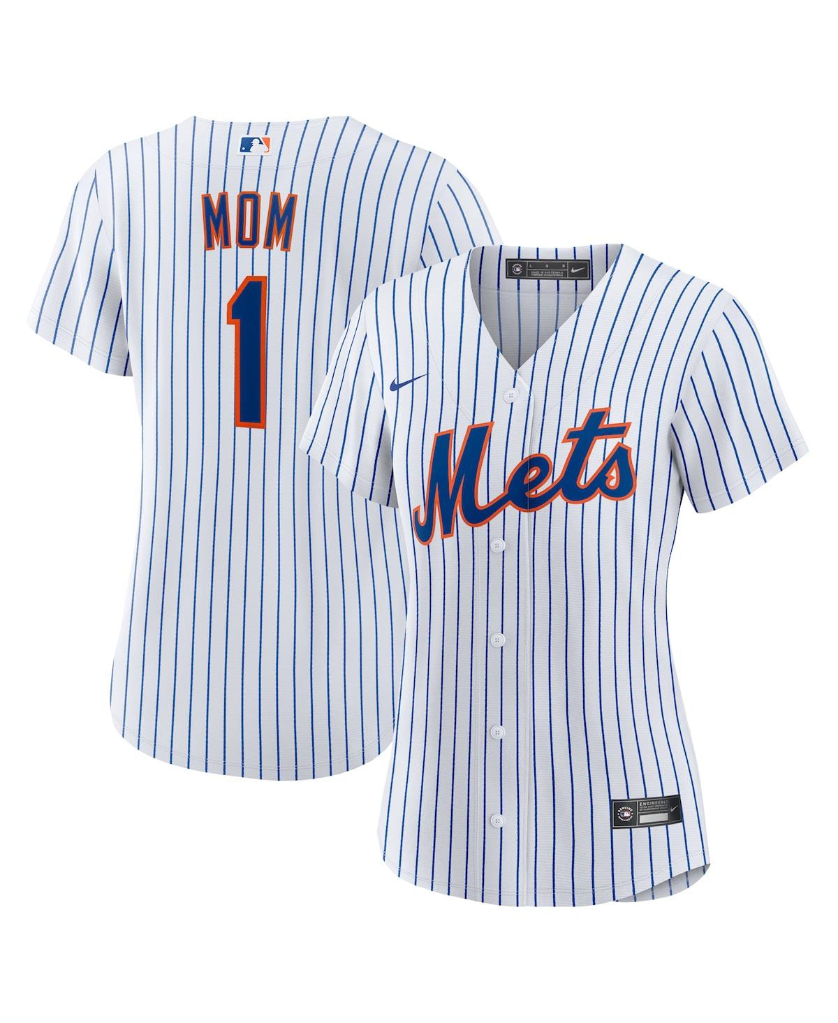 Click here for Nike Womens White New York Mets 1 Mom Home Replica... prices
