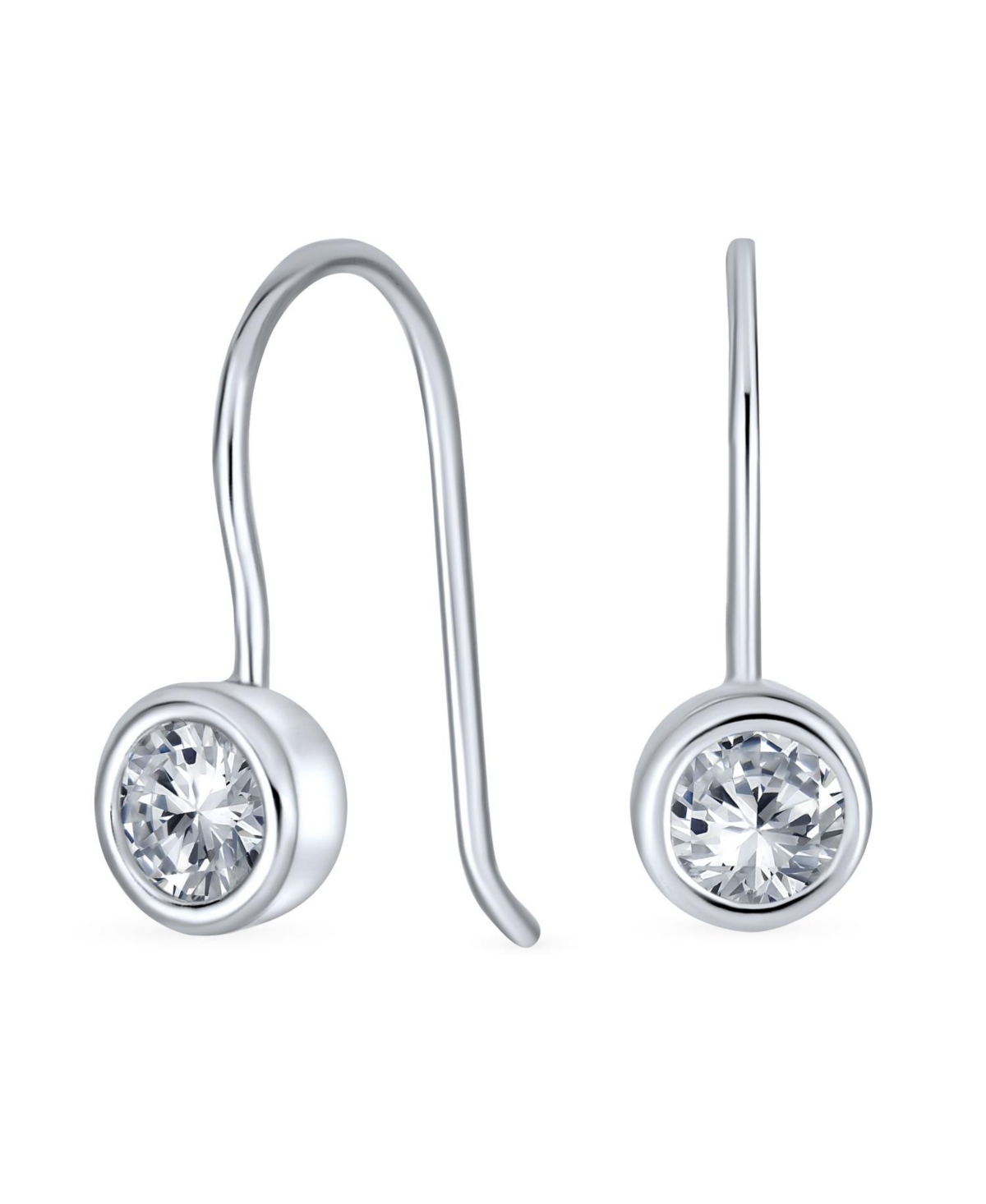 Click here for Bling Jewelry Classic Minimalist Round Solitaire B... prices