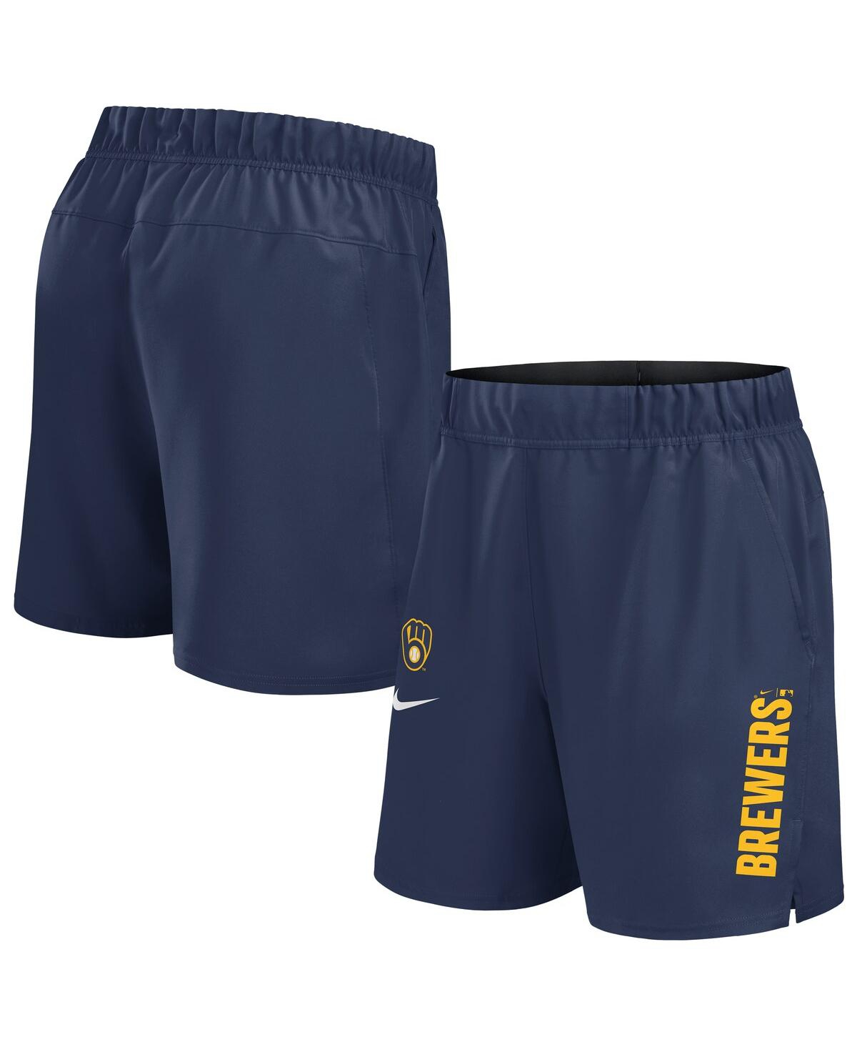 Click here for Nike Mens Navy Milwaukee Brewers Woven Victory Per... prices