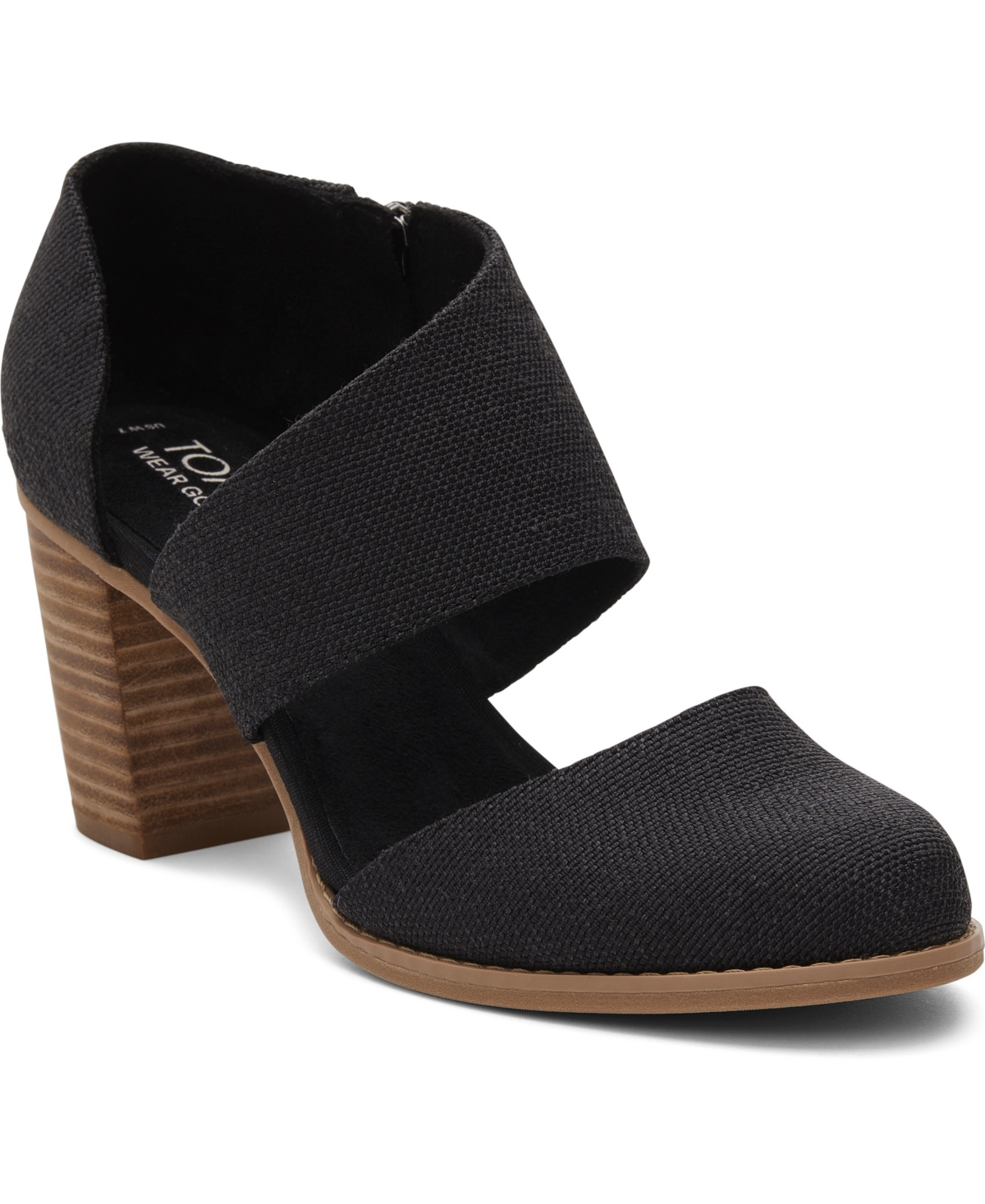 Click here for Toms Womens Milan Closed Toe Heel Sandals - Black... prices