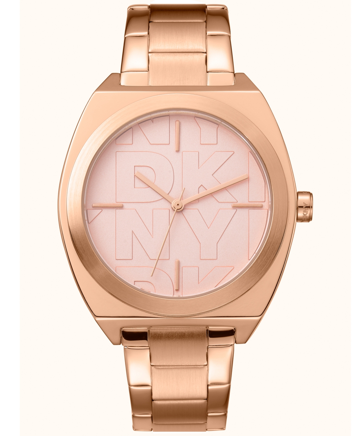 Click here for Dkny Womens Broadway Maxi Rose Gold-Tone Stainless... prices