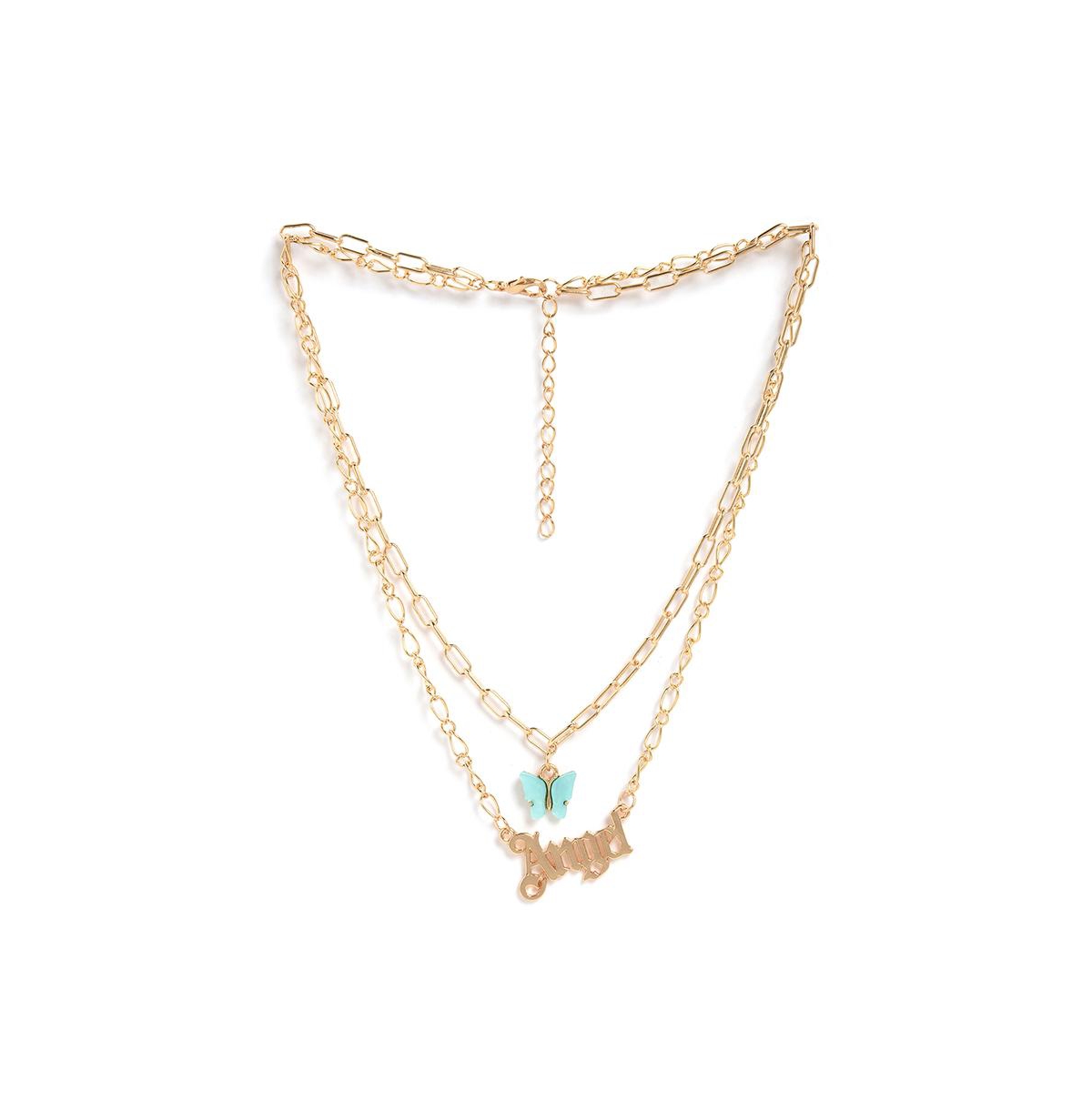 Click here for Sohi Womens Everyday Multi-Layer Necklace - Gold prices