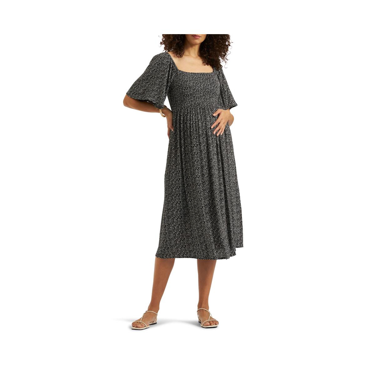 Click here for Ripe Maternity Maternity Ripe Ripe Emmy Shirred Dr... prices