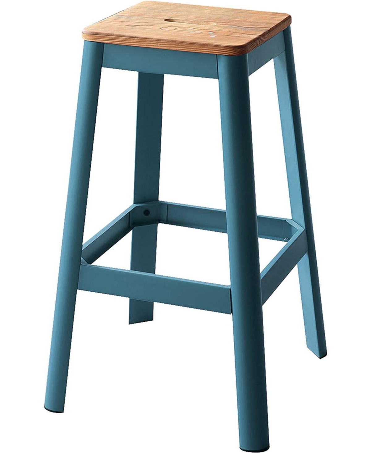 Click here for Wood and Metal Counter Height Bar Stool for Dining... prices