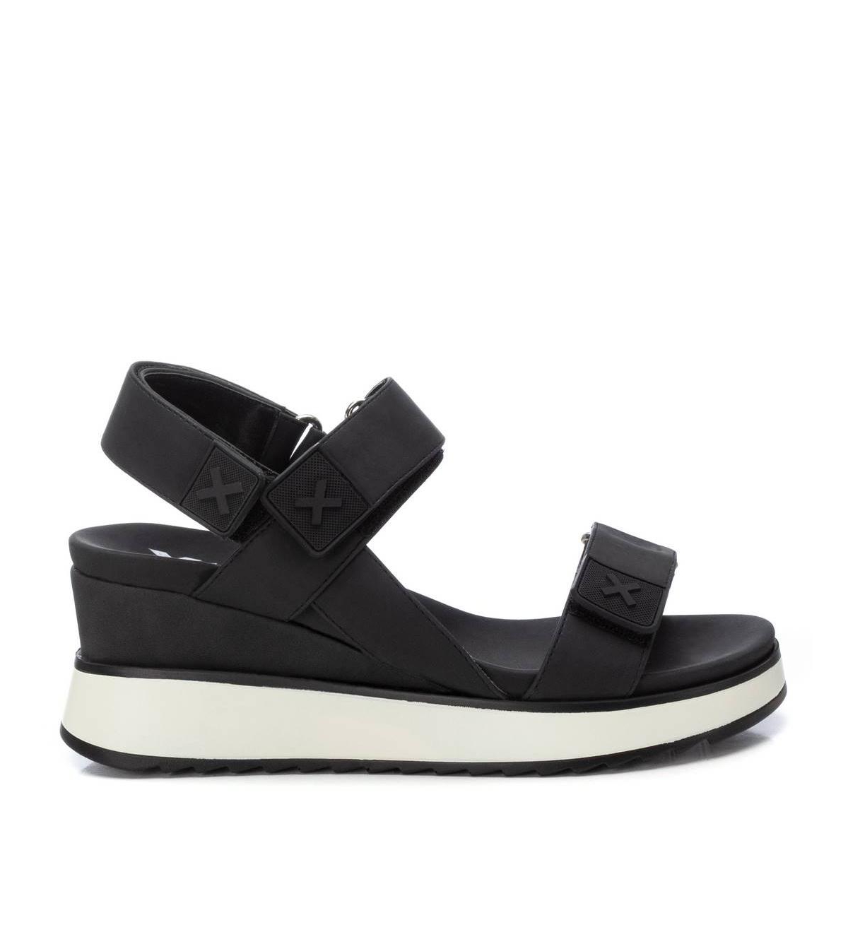Click here for Womens Wedge Comfort Sandals By Xti - Black prices