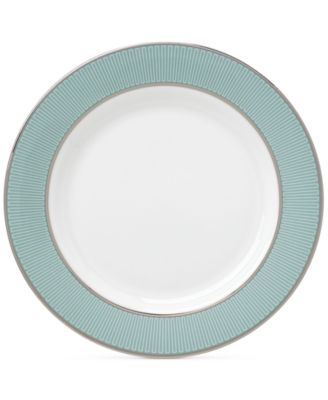 Brian Gluckstein by Lenox Clara Aqua Bone China Butter Plate - Macy's