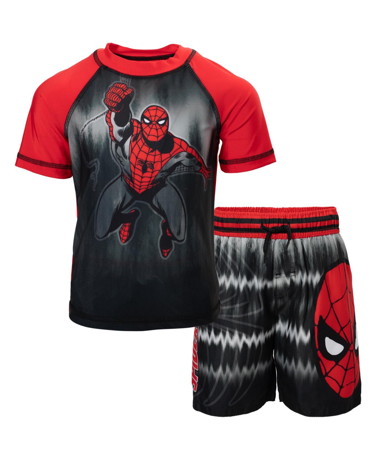 Click here for Avengers Boys Spider-Man Upf 50+ Rash Guard and Sw... prices
