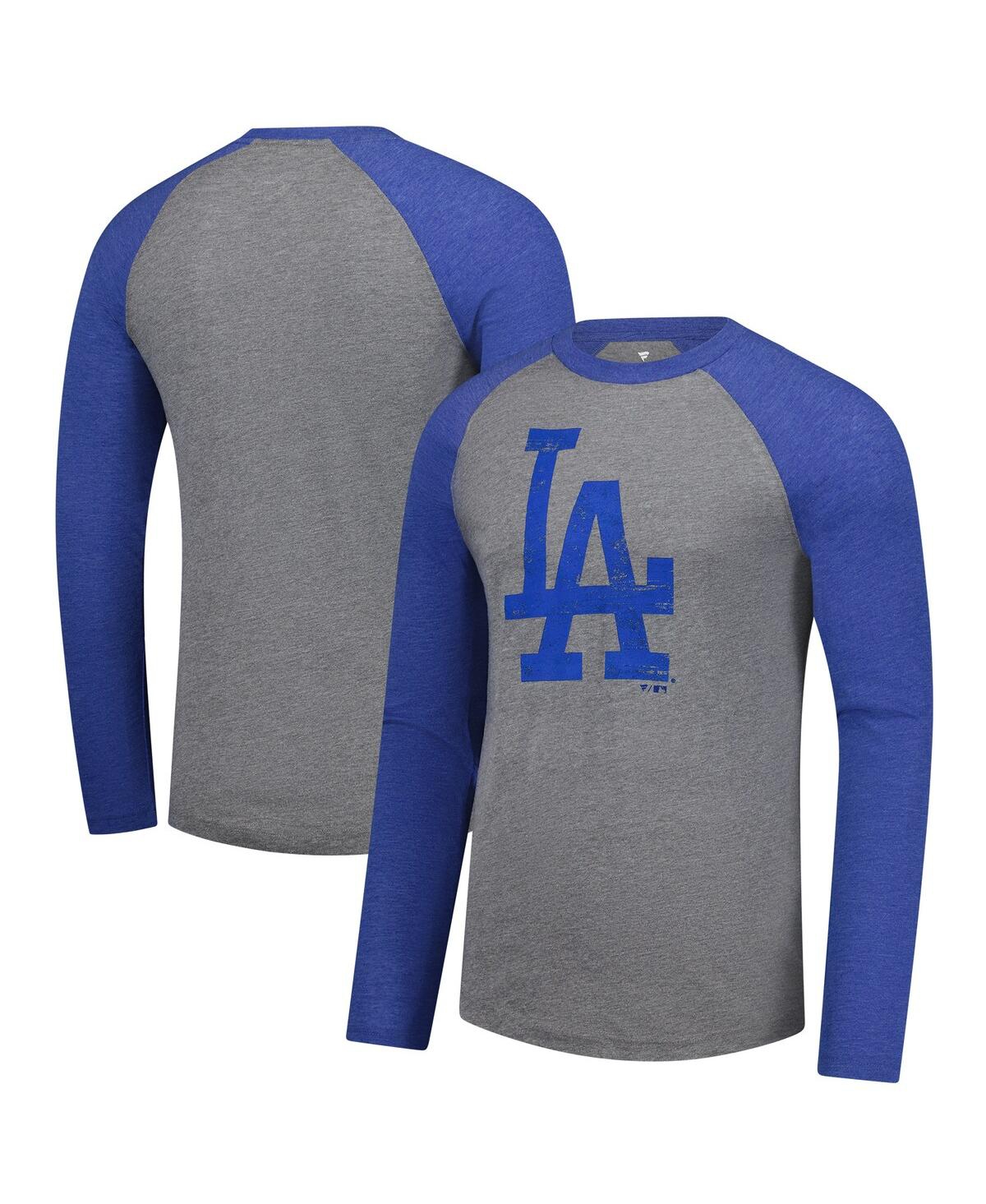 Click here for Fanatics Mens Heather Gray/Heather Royal Los Angel... prices
