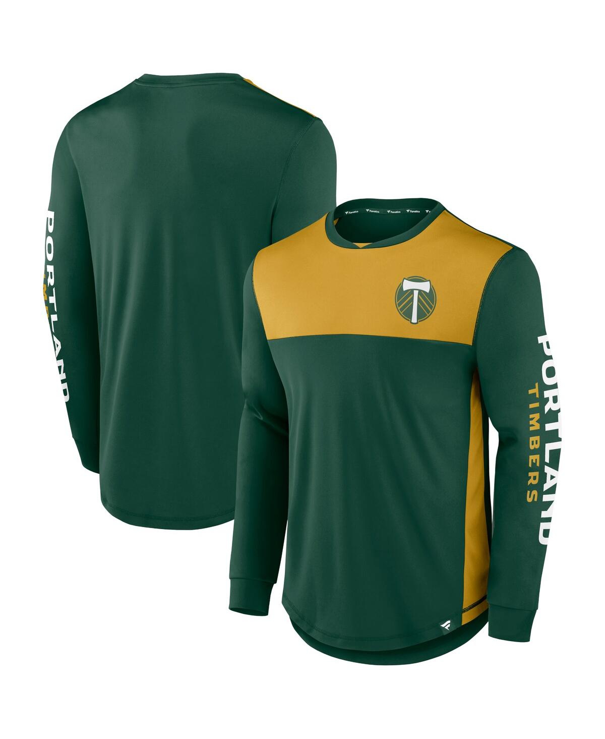 Click here for Fanatics Mens Green/Gold Portland Timbers Striker... prices