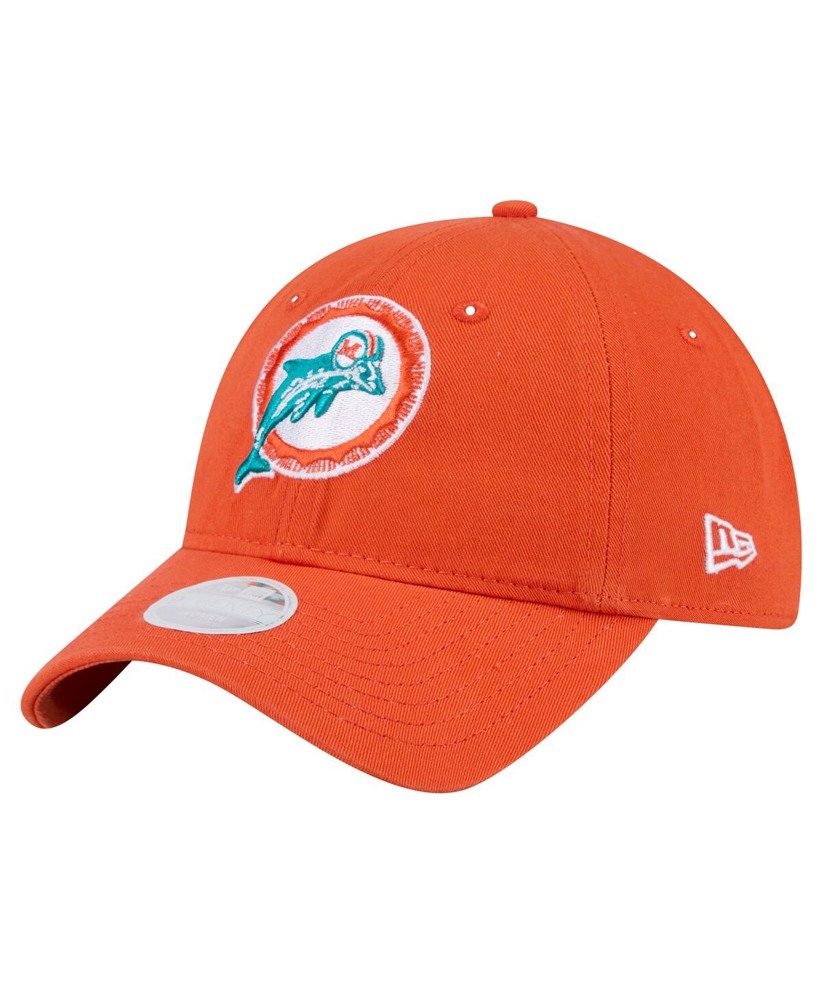 Click here for New Era Womens Orange Miami Dolphins Throwback Mai... prices