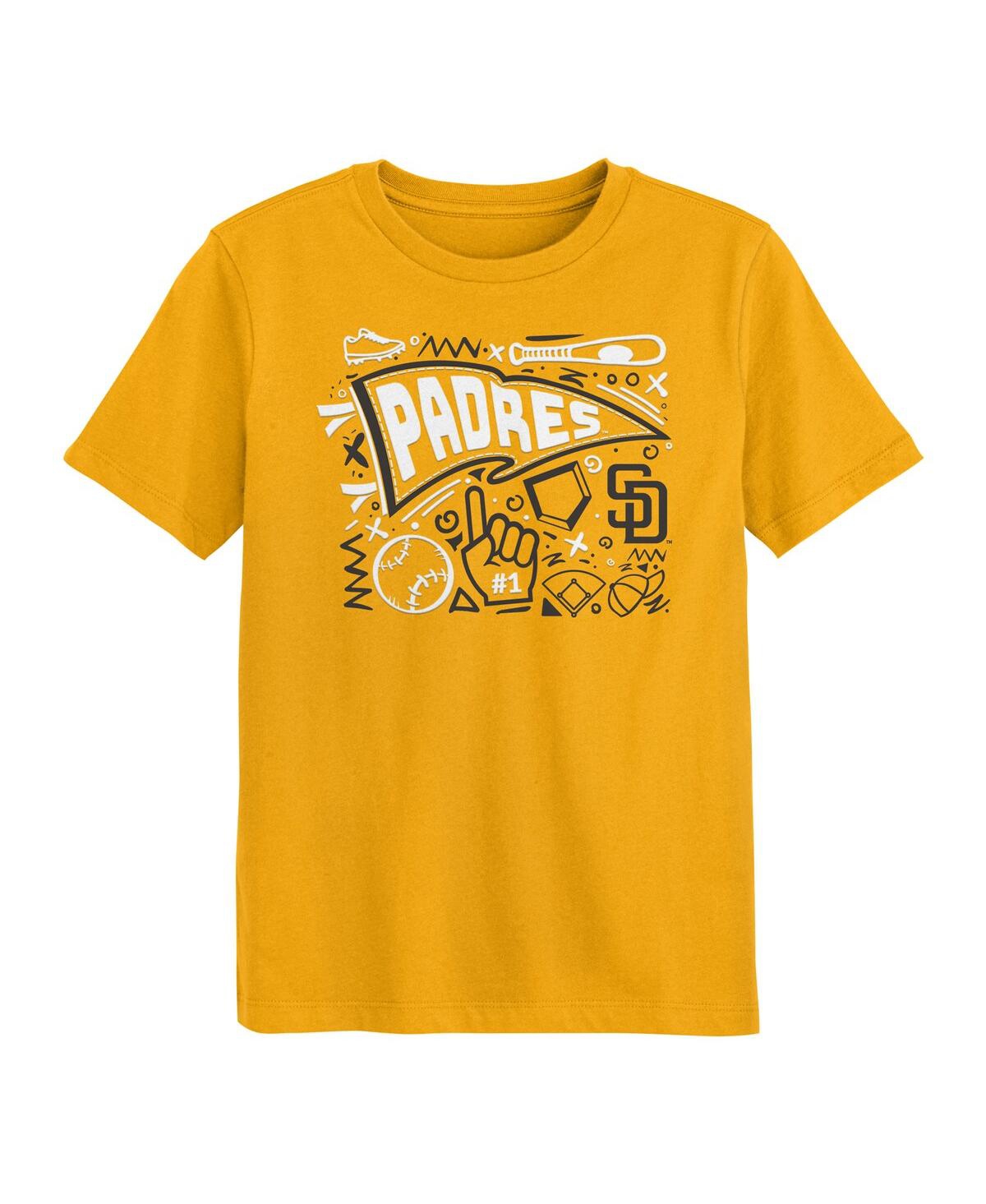 Click here for Outerstuff Preschool Gold San Diego Padres Ball Pa... prices