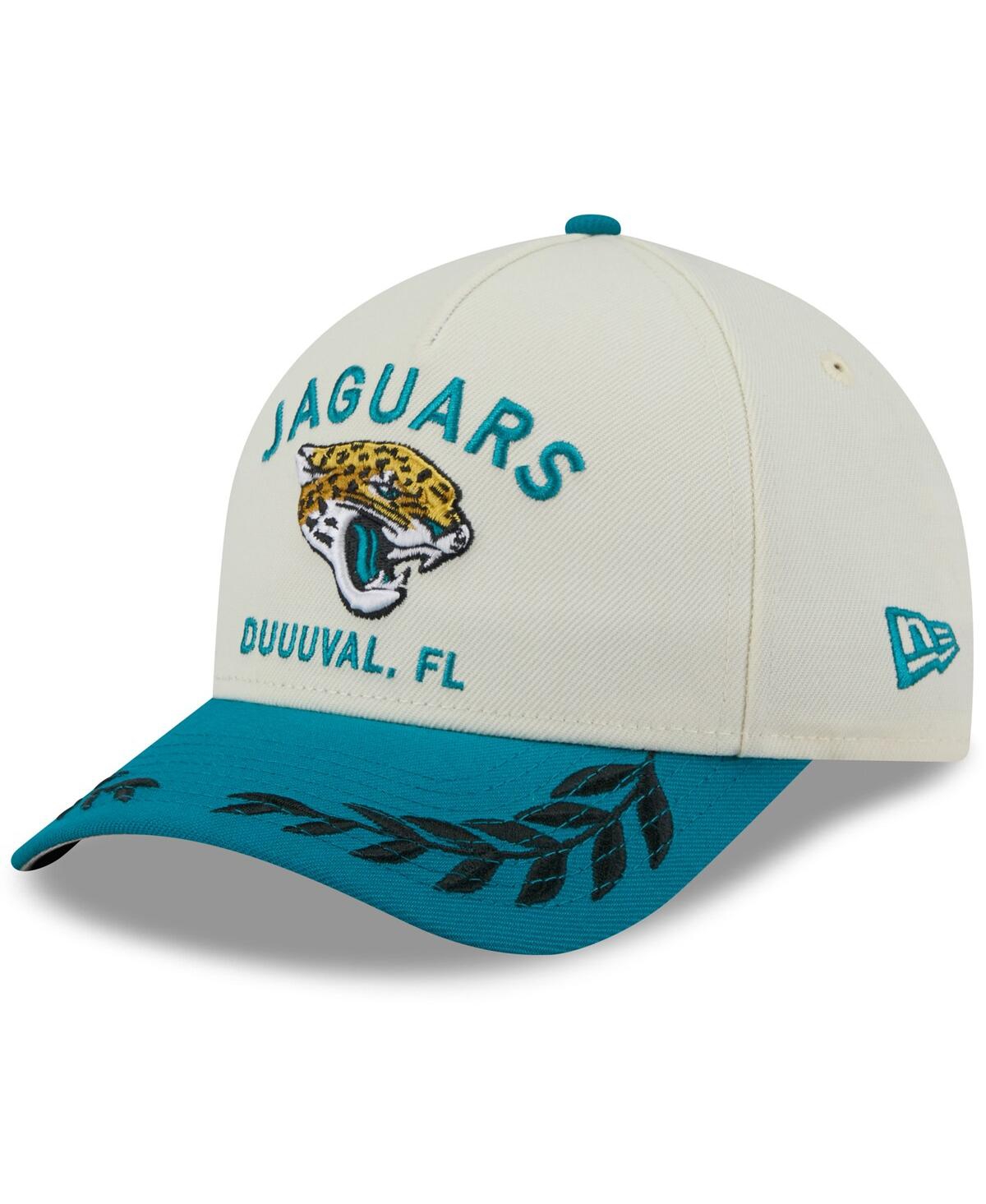 Click here for New Era Mens Cream/Teal Jacksonville Jaguars 2025... prices