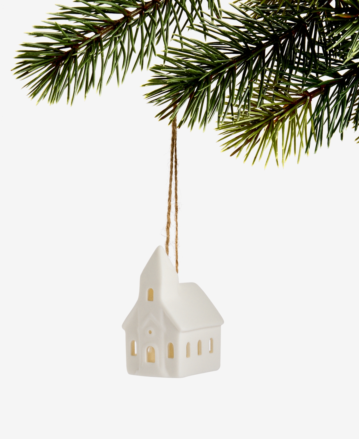 Click here for Holiday Lane Nordic Wonderland Ceramic House Ornam... prices