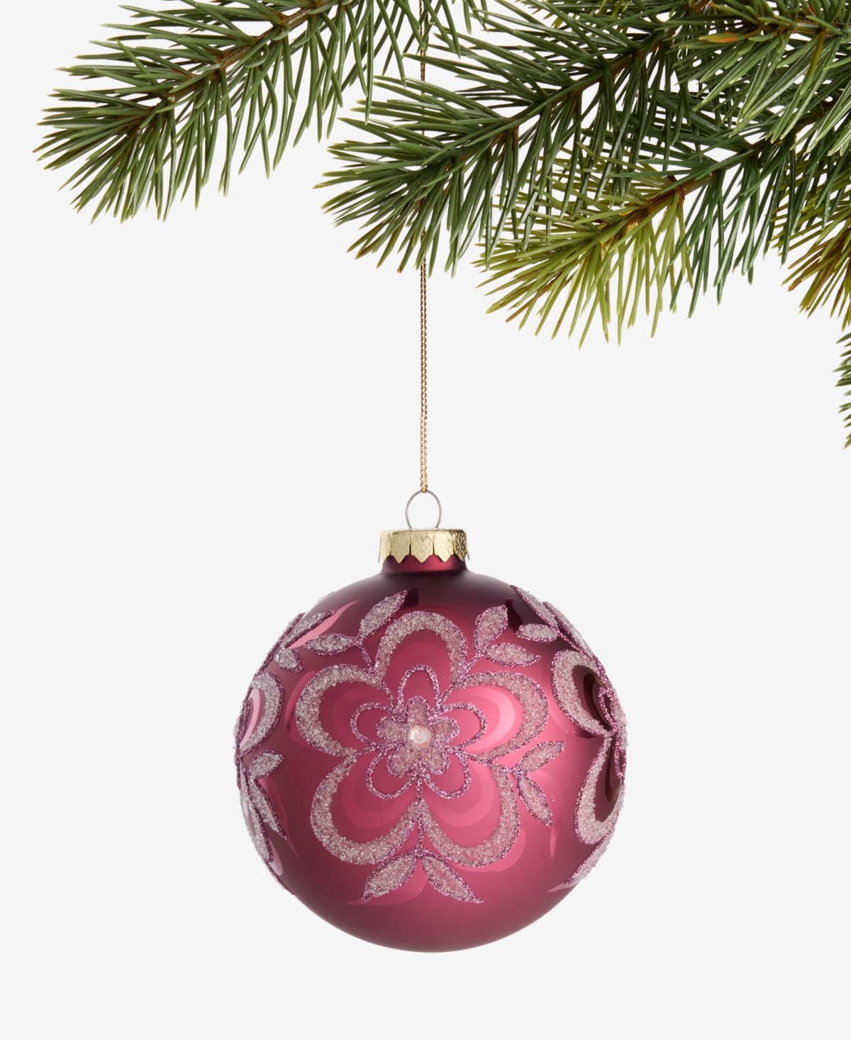 Click here for Holiday Lane Berry Tones Red and Gold Ball Ornamen... prices