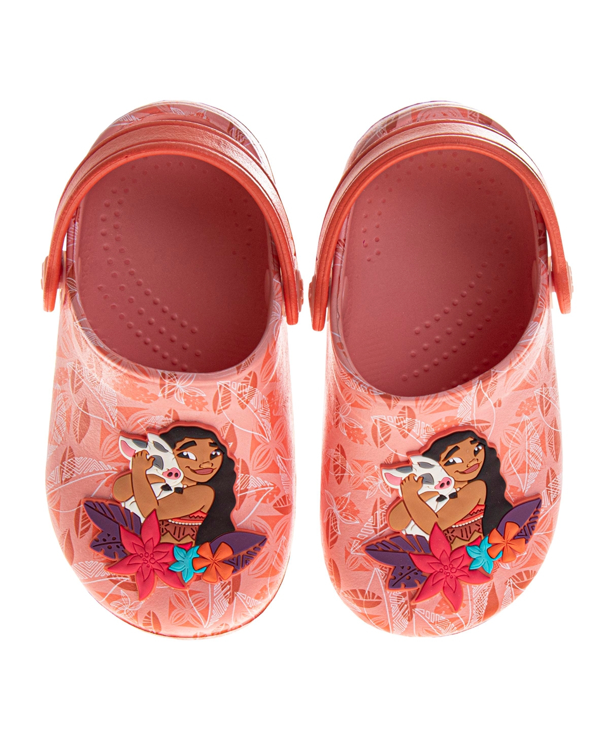 Click here for Disney Toddler Girls Moana Slip On Clogs - Coral prices