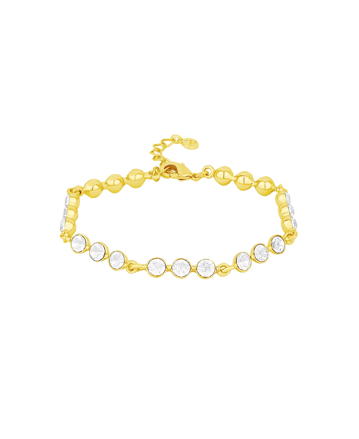 Click here for And Now This Crystal Stationed Bracelet - Gold prices