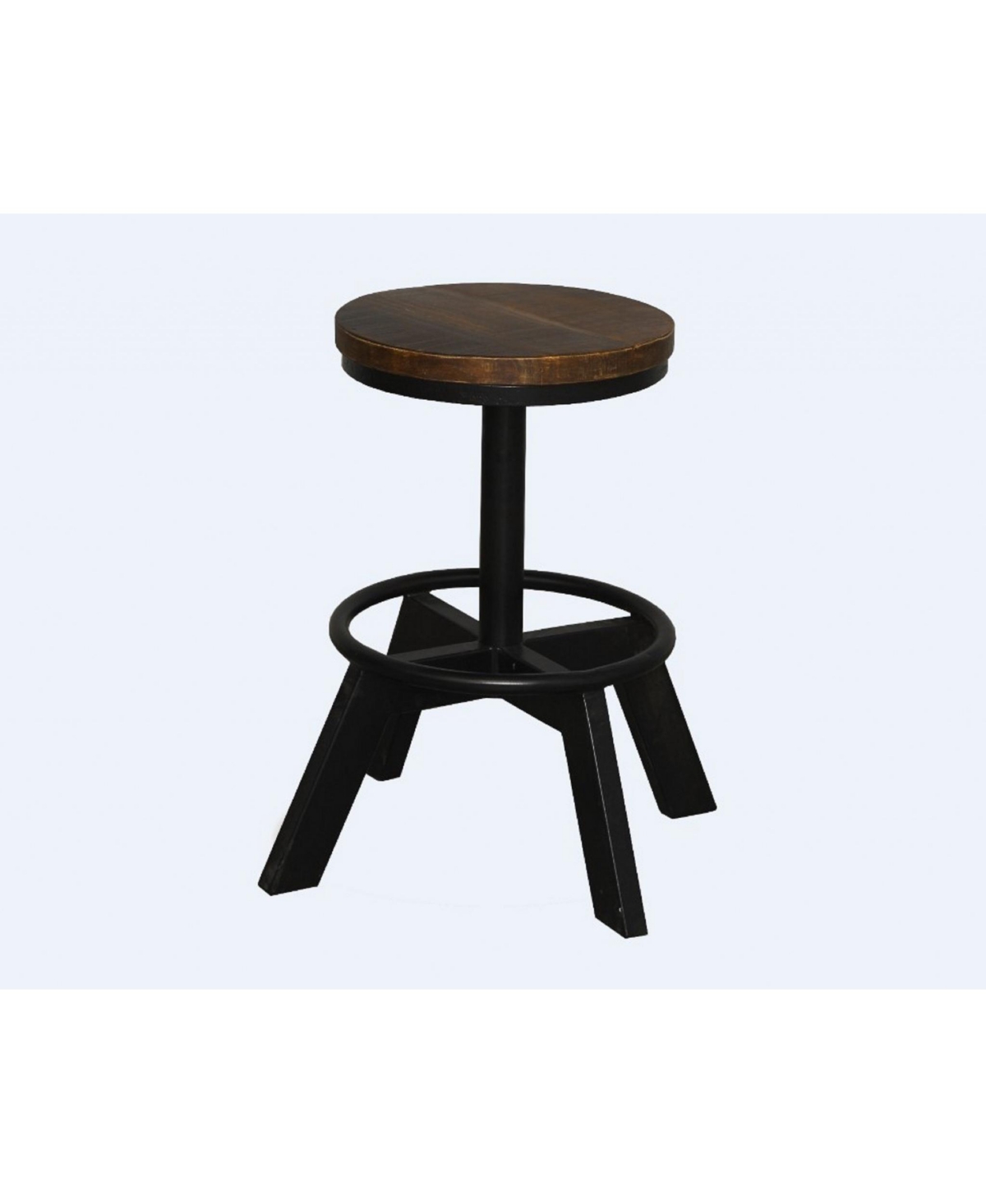 Click here for Industrial Iron Bar Stool with Backless Design for... prices
