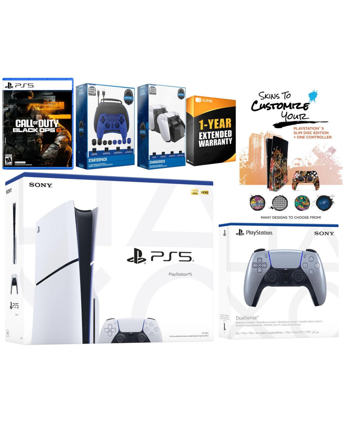 Click here for Sony Playstation 5 Slim Disc with Call of Duty: Op... prices