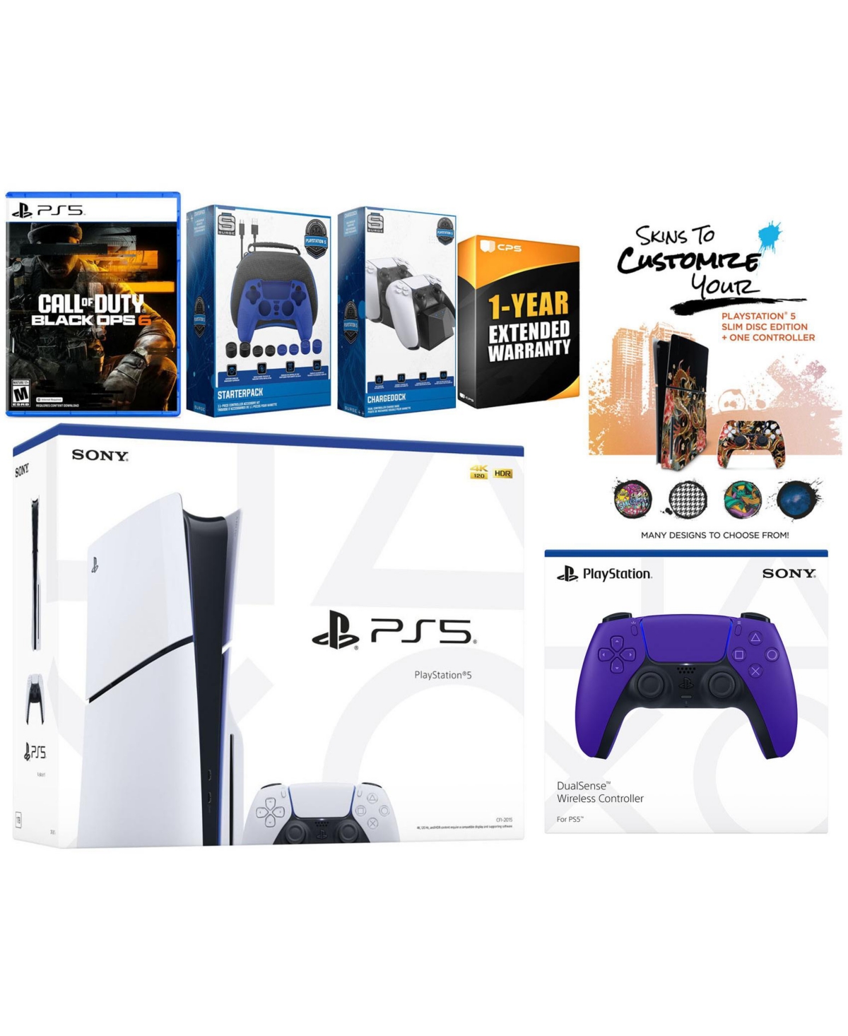 Click here for Sony Playstation 5 Slim Disc with Call of Duty: Op... prices