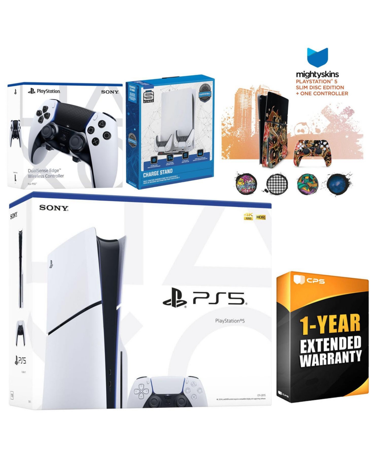 Click here for Sony Playstation 5 Slim Disc with Extra Edge Contr... prices