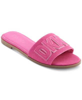 DKNY Women's Willow Slide Slip-On Flats Sandals - Macy's