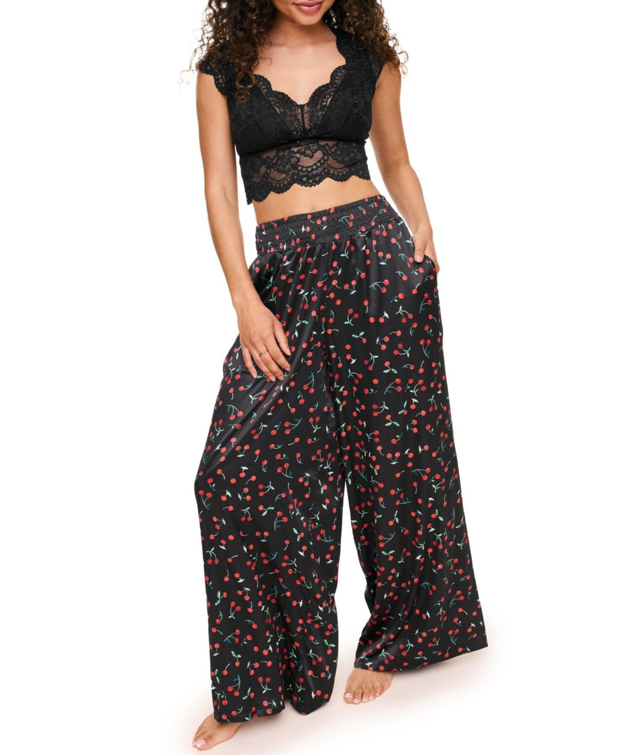 Click here for Adore Me Womens Finola Lounge Set - Novelty black prices